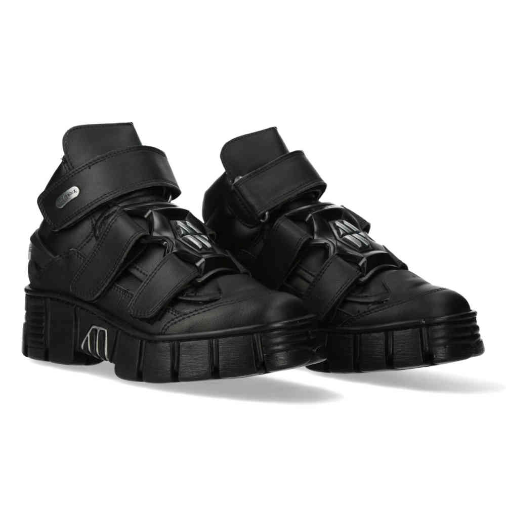 New Rock New Rock - M-WALL285-V4 Platform sneakers - Black | Attitude E